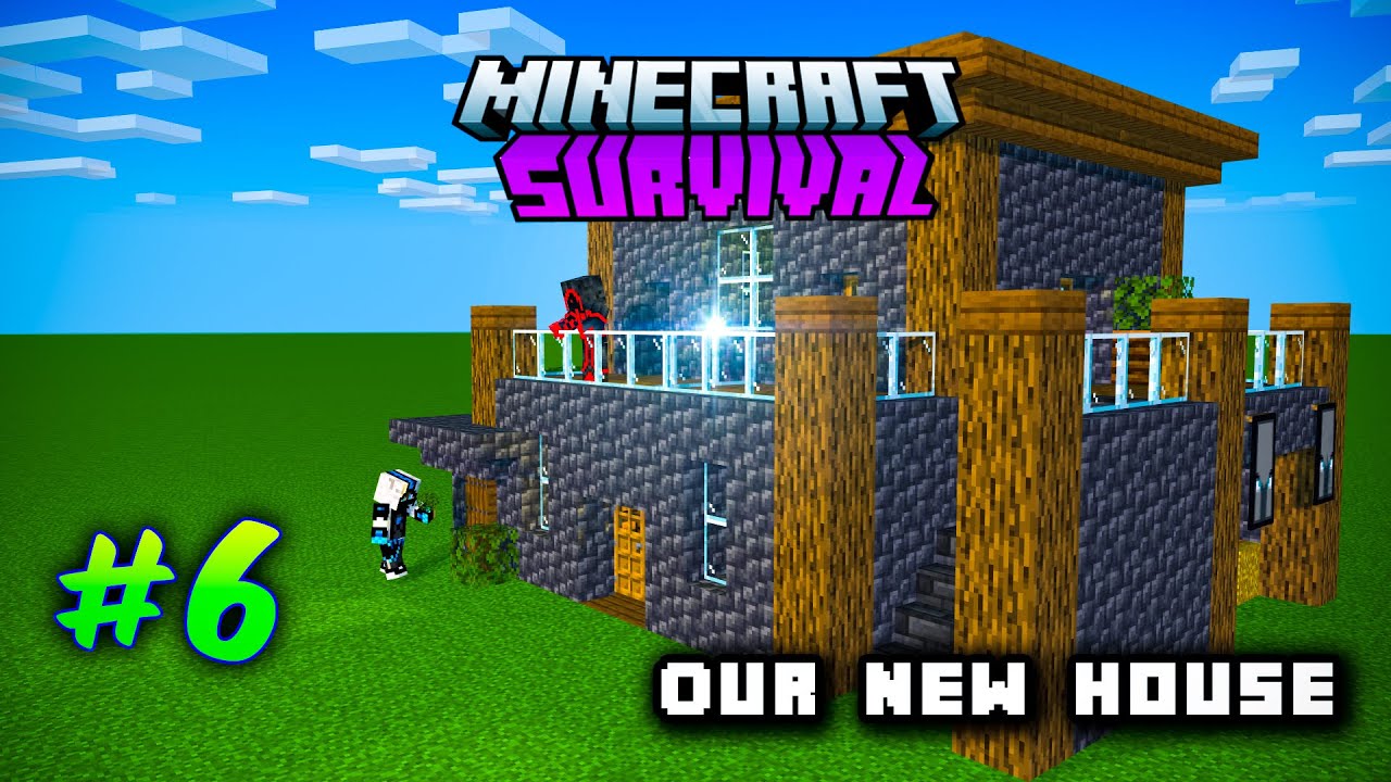 Survival Essentials: Crafting Our New Home | Minecraft Survival Series ...