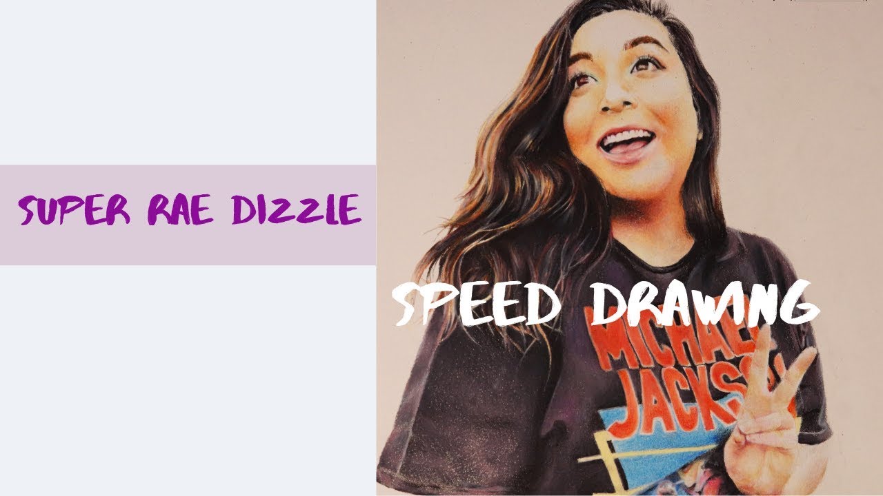 Super Rae Dizzle Speed Drawing - YouTube