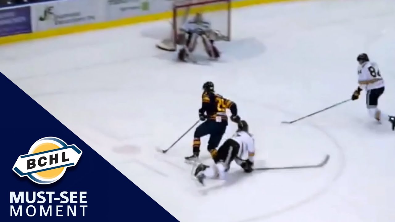 Must See Moment: Luke Pakulak powers his way to the net and scores ...