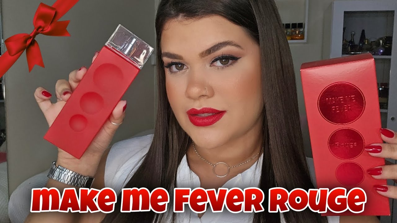 Lançamento MAKE ME FEVER ROUGE - MAHOGANY | A versão MELHORADA de um ...