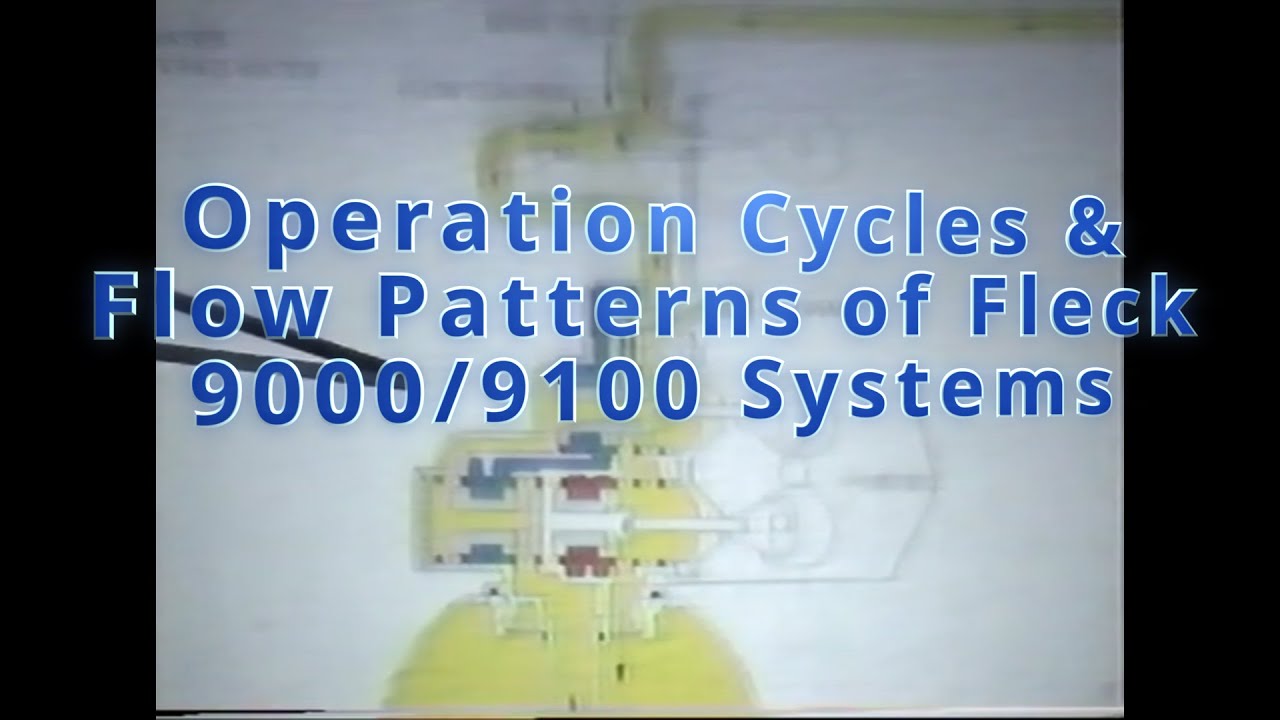 Operation Cycles & Flow Patterns of Fleck 90009100 Systems - YouTube