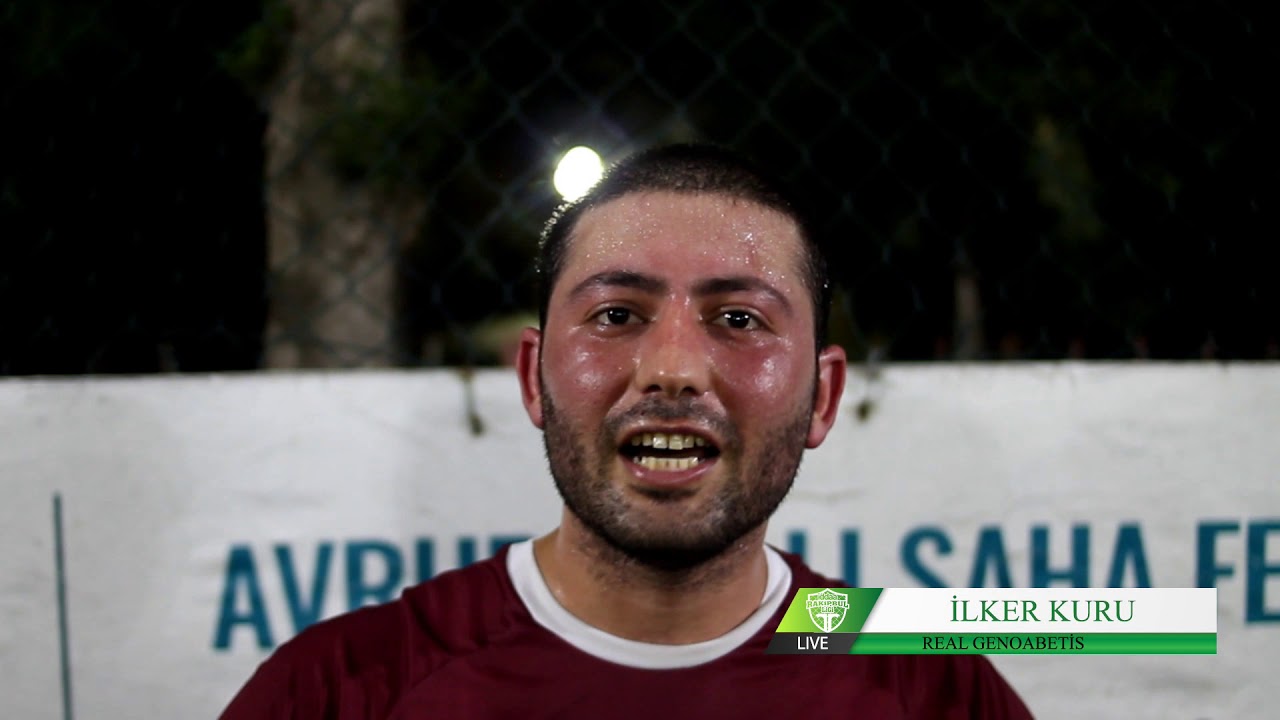 İlker Kuru - Real Genoabetis Maç Sonu Röpörtaj - YouTube