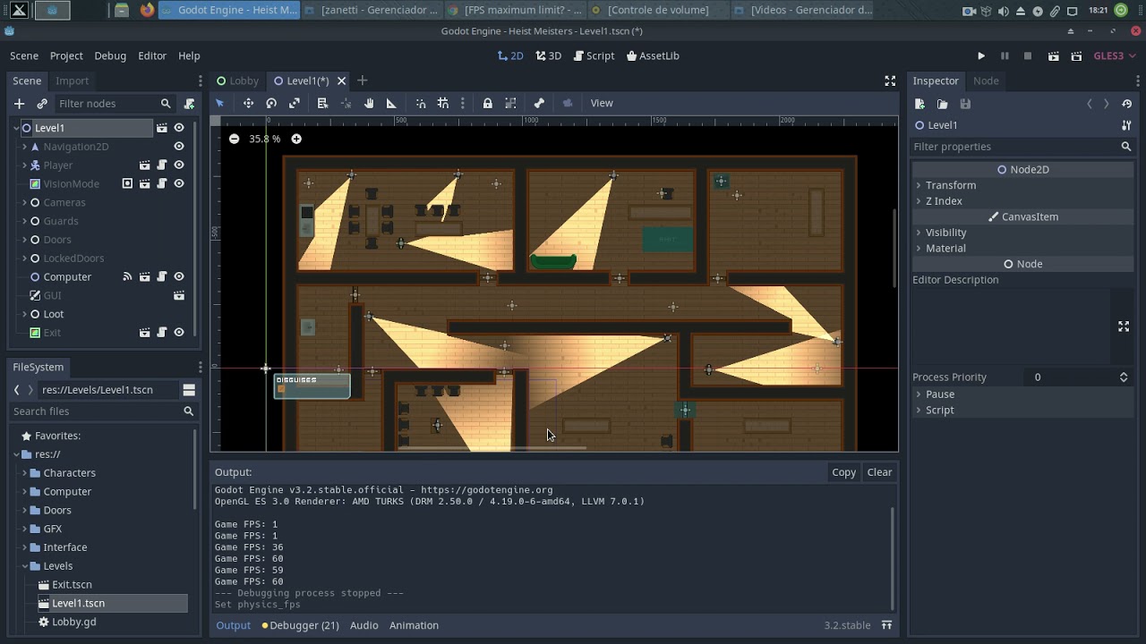 Godot Setting FPS - YouTube