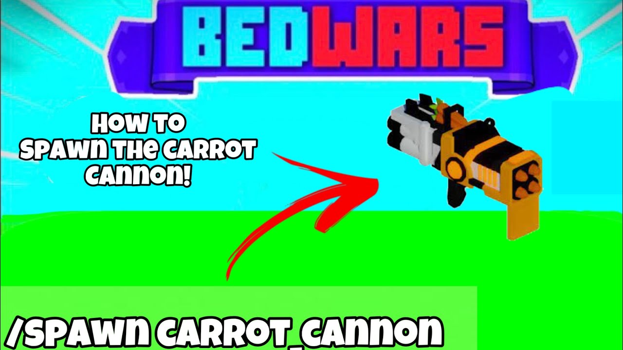 How To Spawn The Carrot Cannon In Roblox Bedwars… Youtube