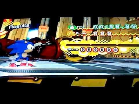 sonic generations first boss - YouTube