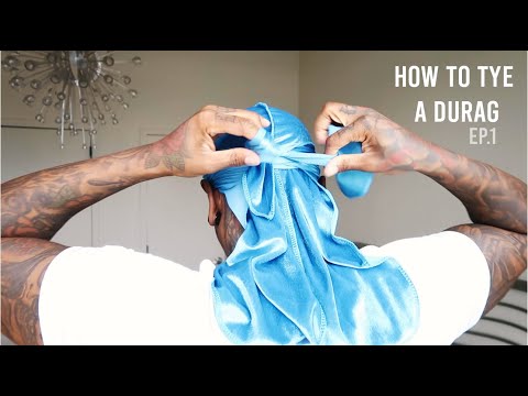 HOW TO TYE A DURAG | 360 WAVES!!! BEST RESULTS - YouTube