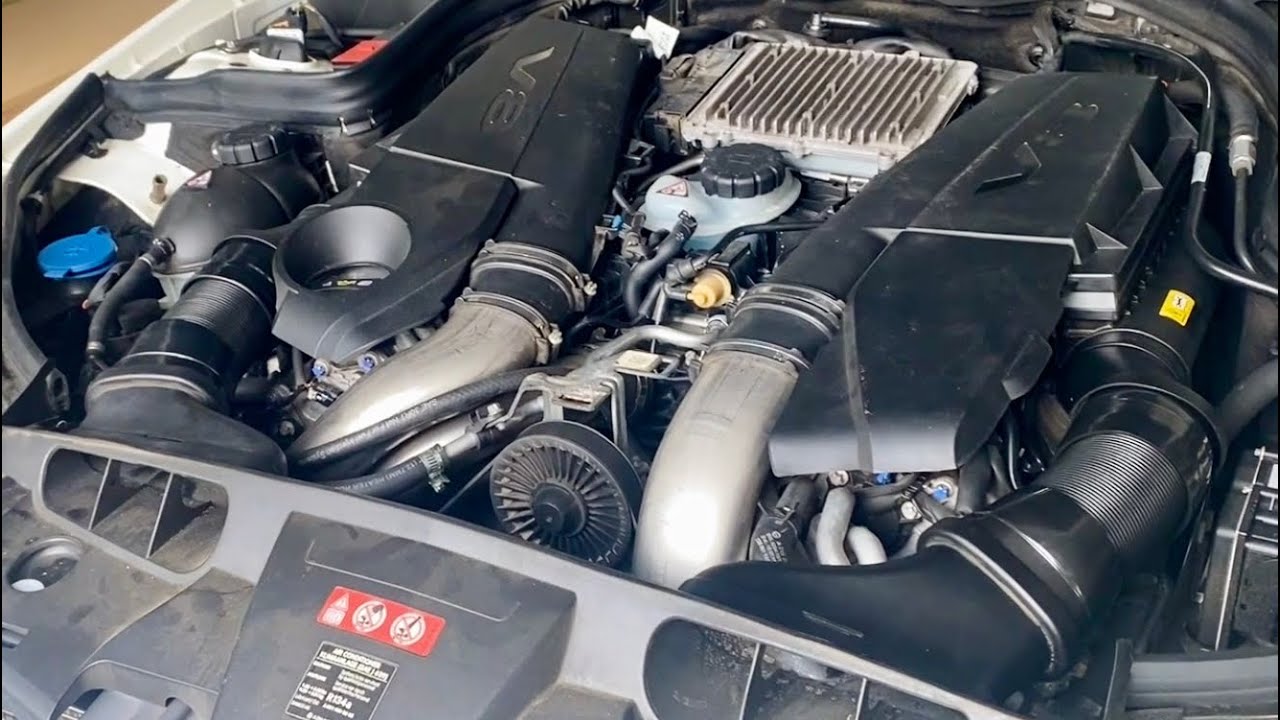 E Class m278/m157 intake tube modification under $30 - YouTube