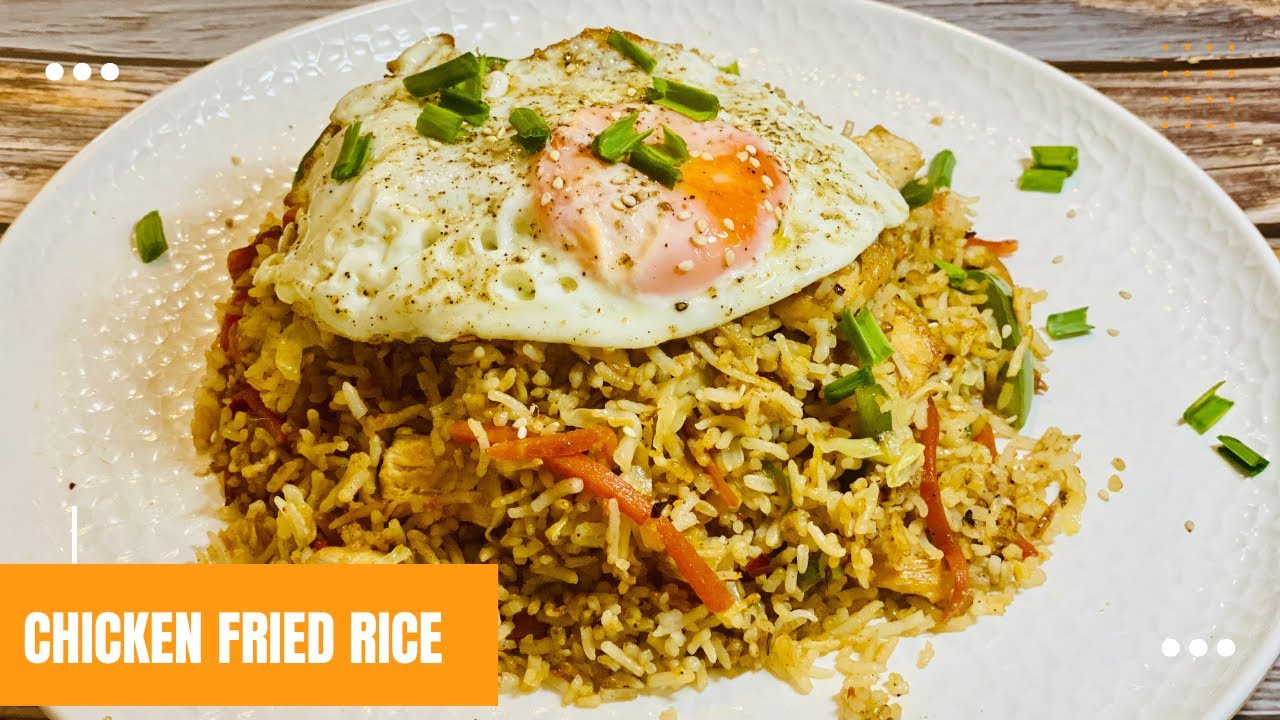 Chicken Fried Rice Restaurant style - Street style chicken fried Rice ...