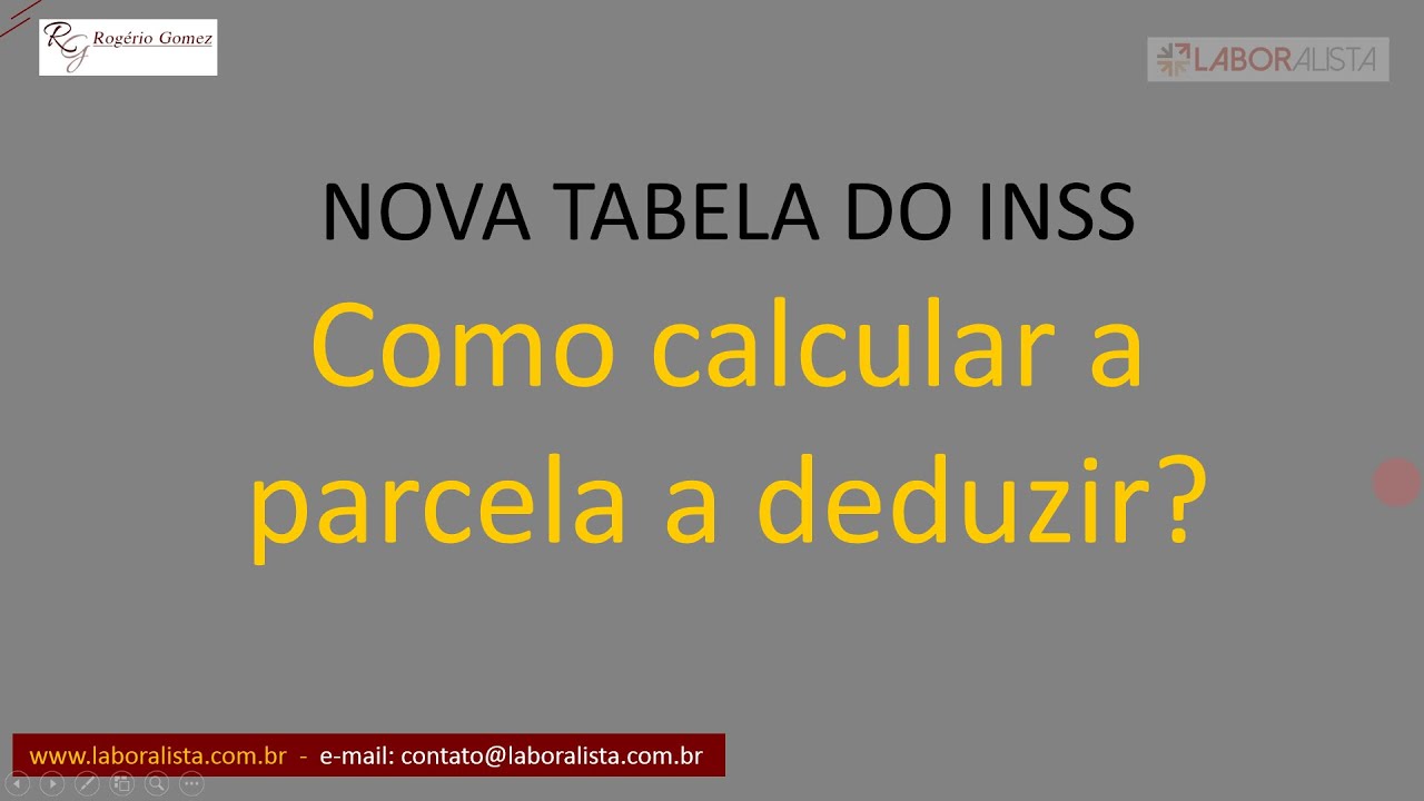 Como calcular o desconto do INSS 2024: tabela com novas - lucox.cl