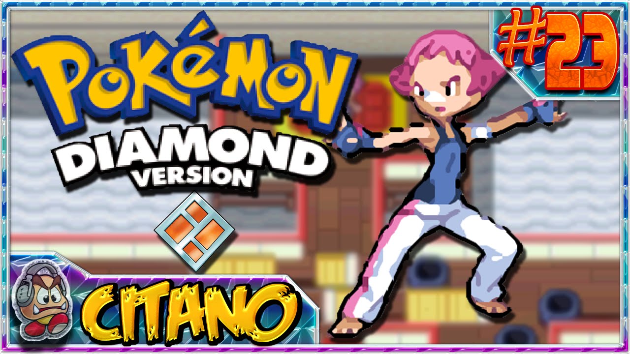 Let's Play Pokemon Diamond - #23: Maylene and the Cobble Badge - YouTube