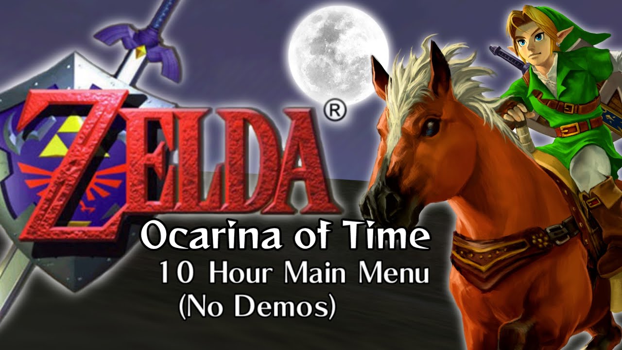 10 Hour Ocarina of Time Main Menu w/o Demos - YouTube