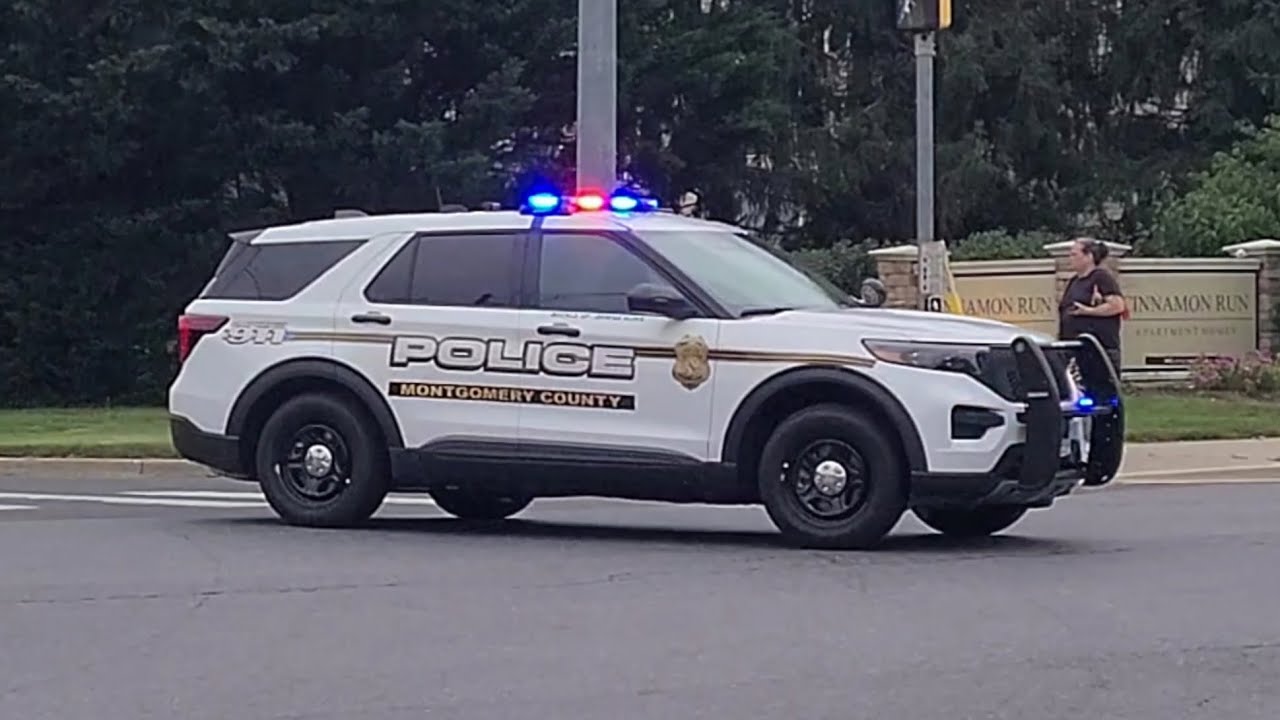 Montgomery County Police Department *NEW* Unit 2521872 Responding 8-19 ...