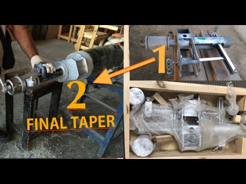 How to use Fiberglass Pipe Shaving Machine - OTA Fiberglass Pipe Shaver ...