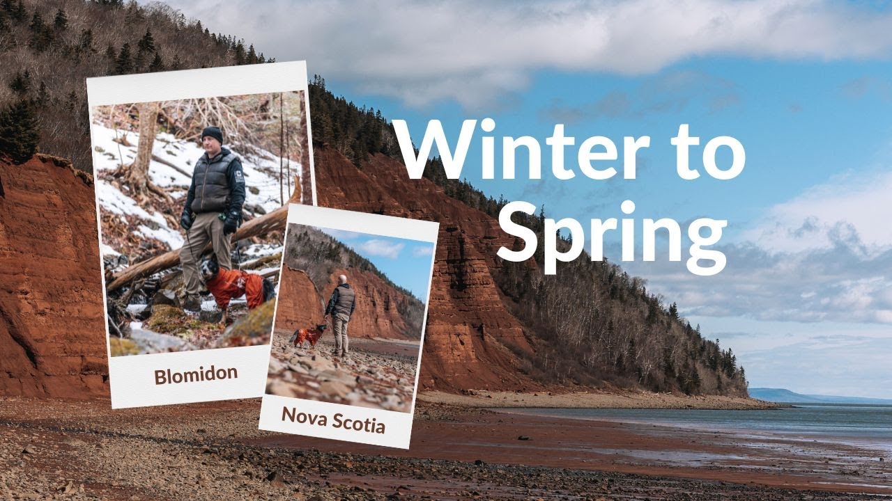 Winter to Spring in One Hike | Blomidon Provincial Park - YouTube