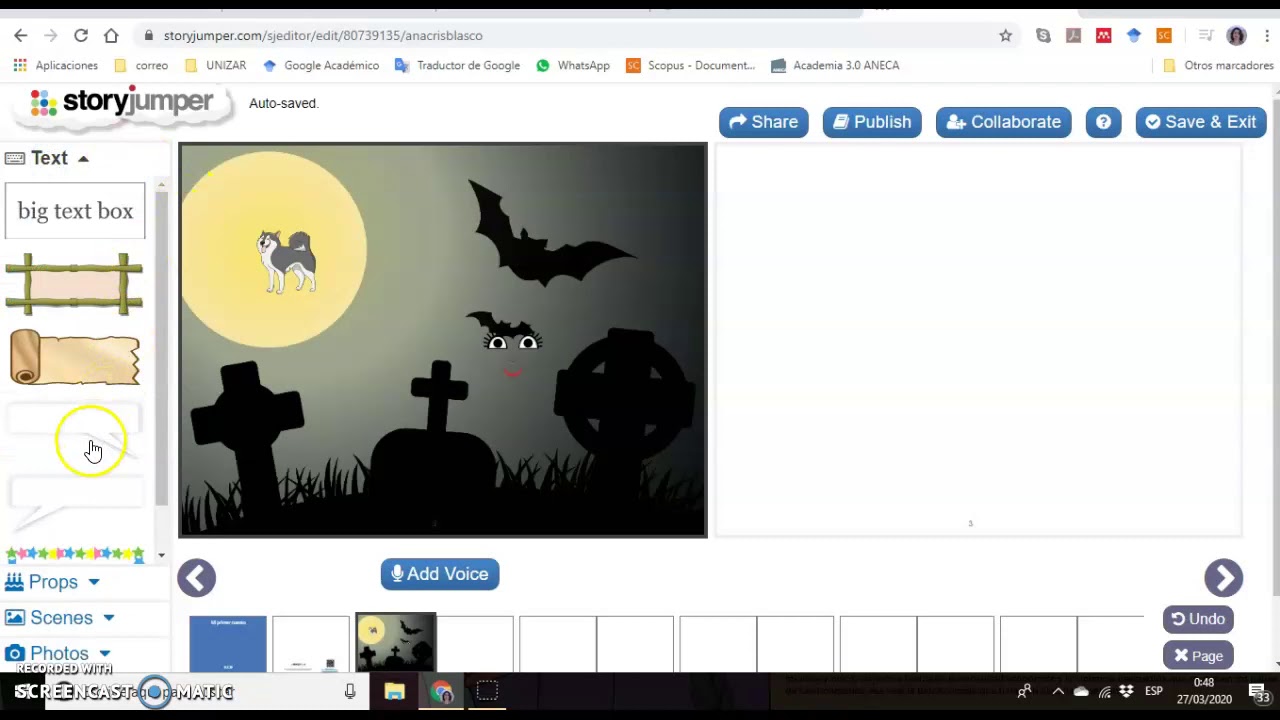 Escribir cuentos con Storyjumper - YouTube