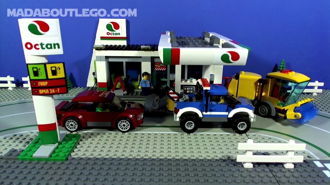 LEGO City Service Station 60132. - YouTube