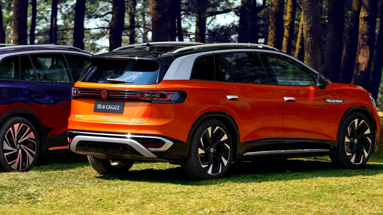 Volkswagen Id 6 Three Row Electric Suv Debuts Today World Premiere Of
