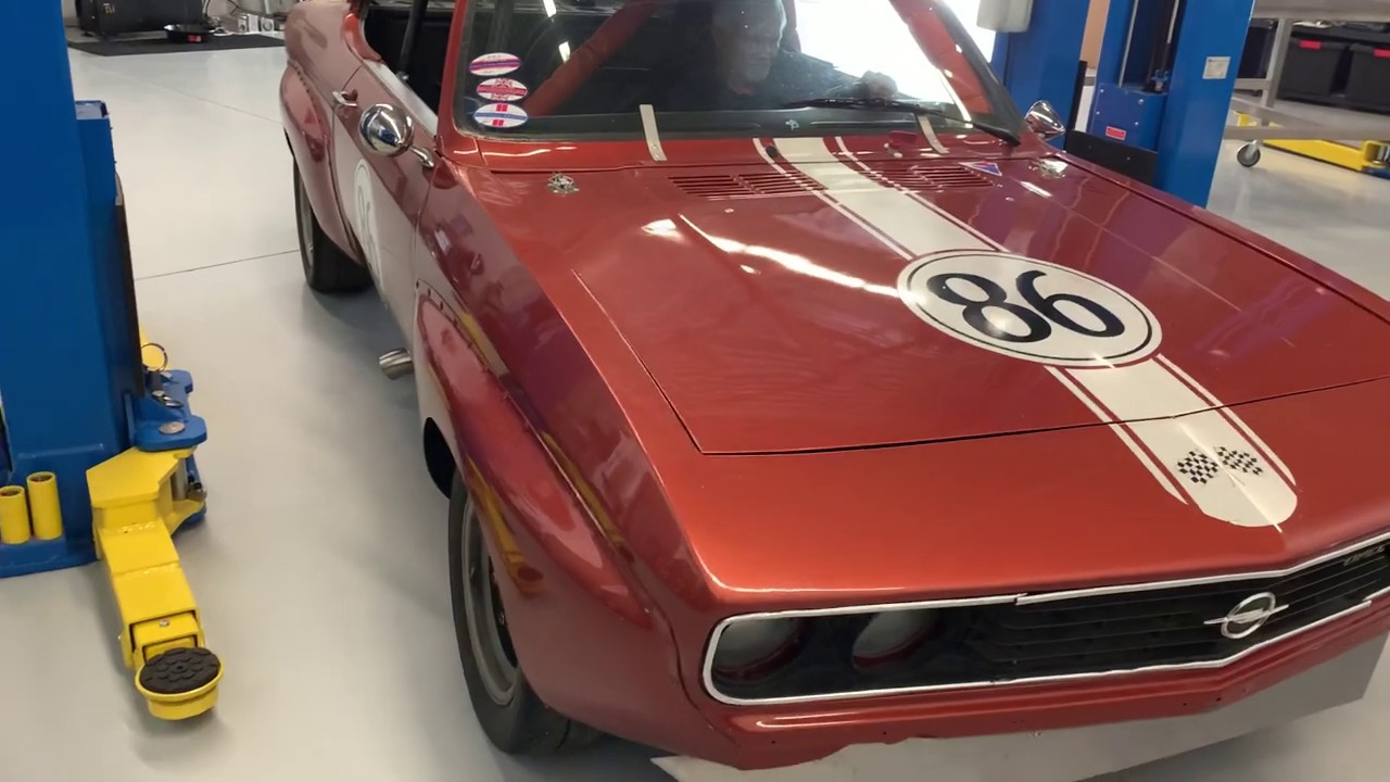 Check out this 1971 Opel Manta race car heading home with new custom ...