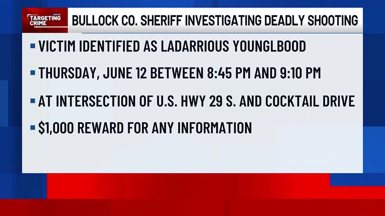 Bullock County Sheriff investigating deadly shooting - YouTube