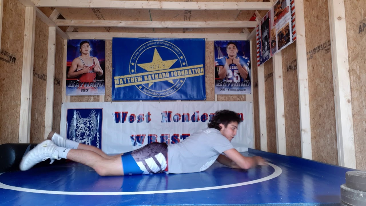 Leg lace and leg lace defense - YouTube