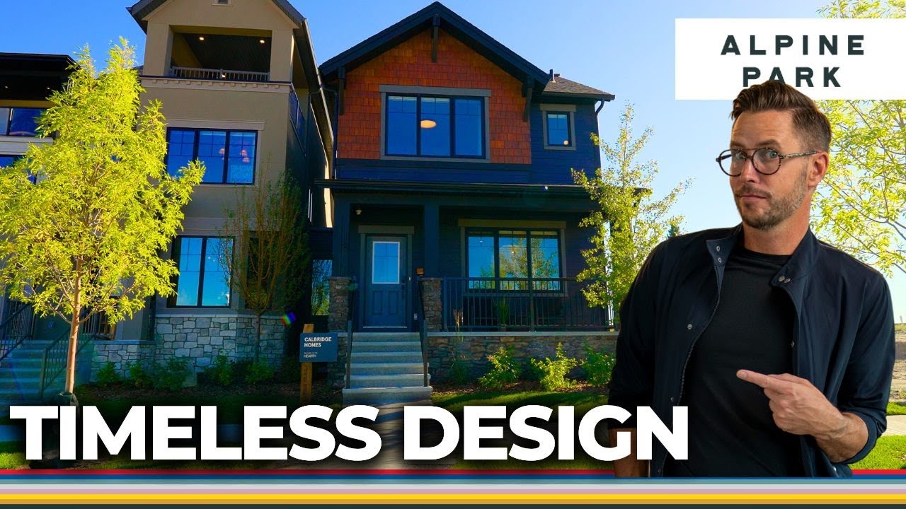 Tour Calbridge's New & Sleek Design in Alpine Park! - YouTube