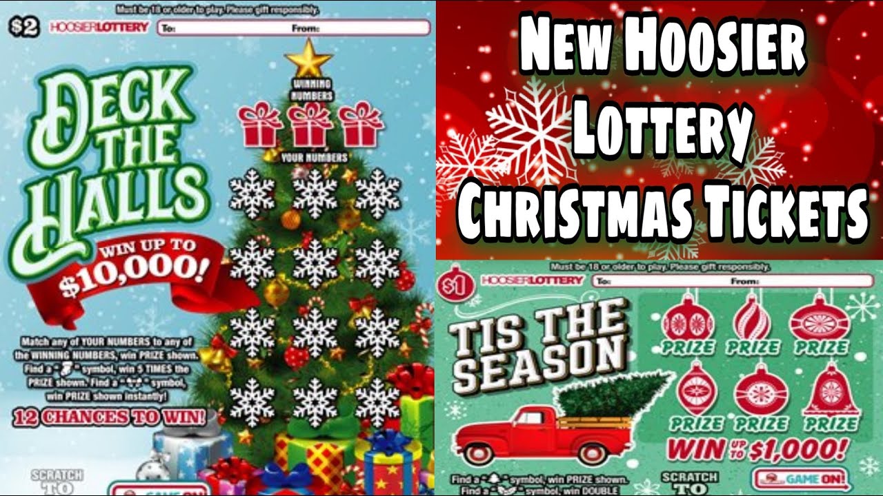NEW!! Hoosier Lottery Christmas Tickets - YouTube