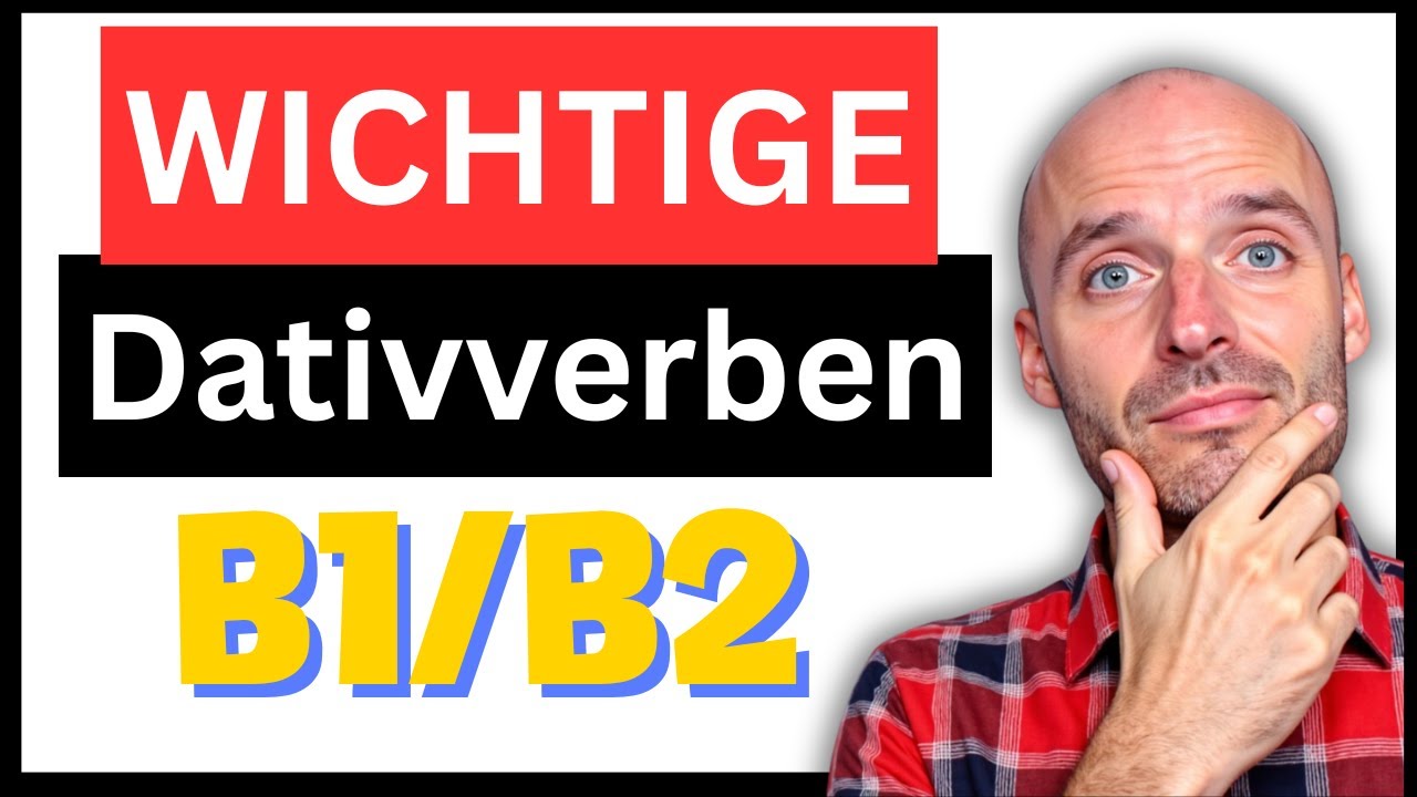 Die 20 wichtigsten Dativ-Verben + Artikel-Training 💪 - YouTube
