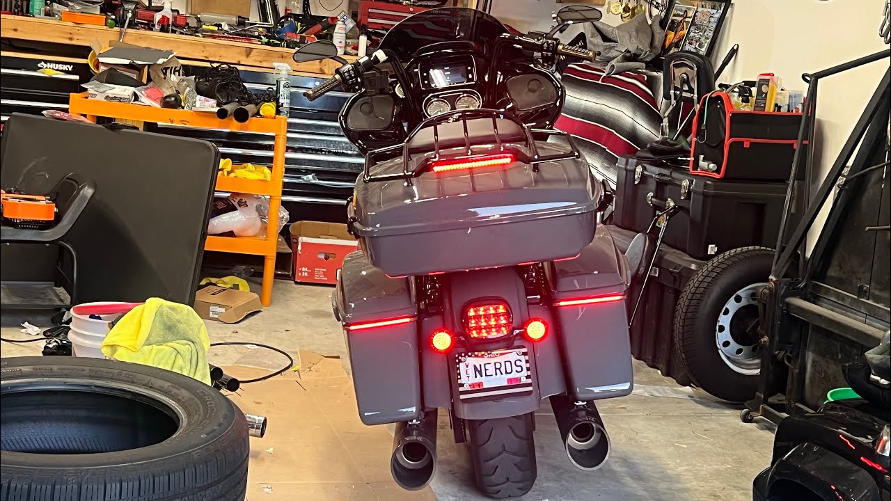 Custom Dynamics Rear LED setup. Triple play, Airwing rack LED, Slim ...