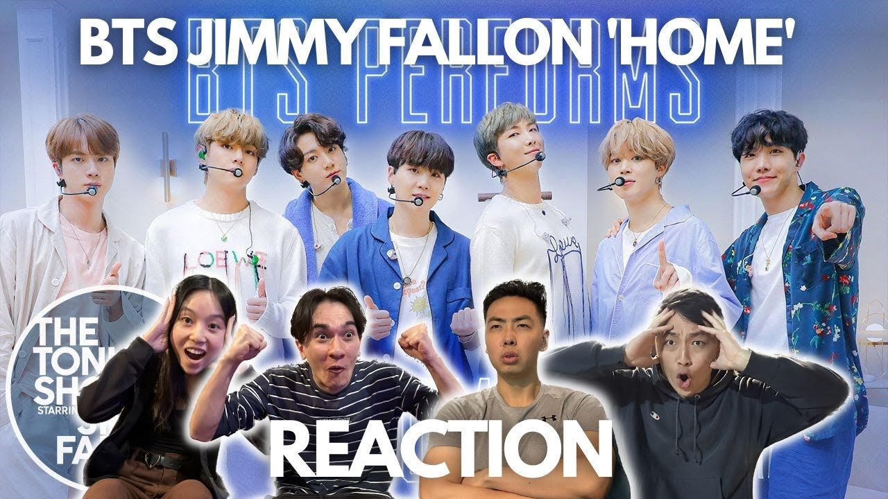 FIRST TIME EVER WATCHING BTS: HOME | The Tonight Show Starring Jimmy ...
