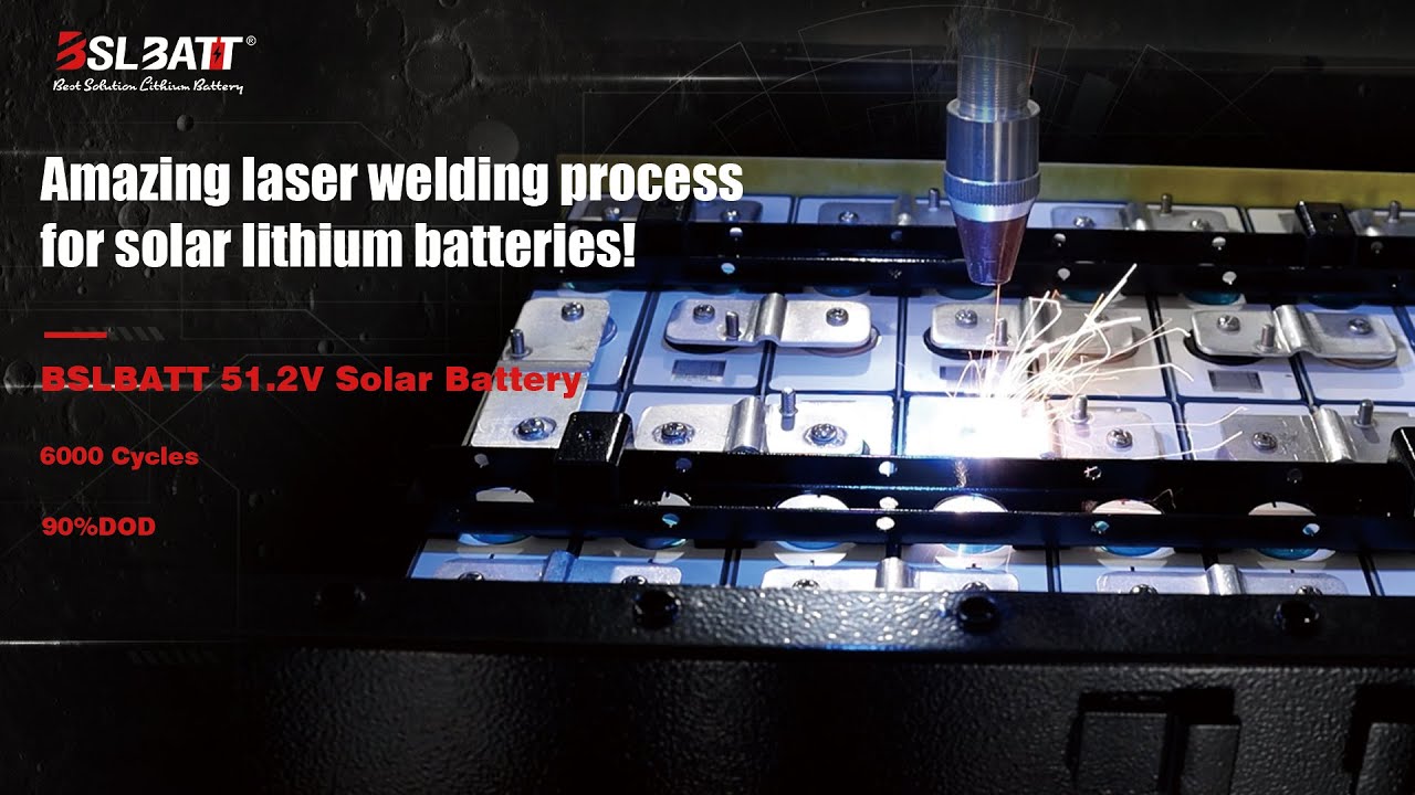 Amazing Laser Welding Process For Solar Lithium Batteries! - YouTube