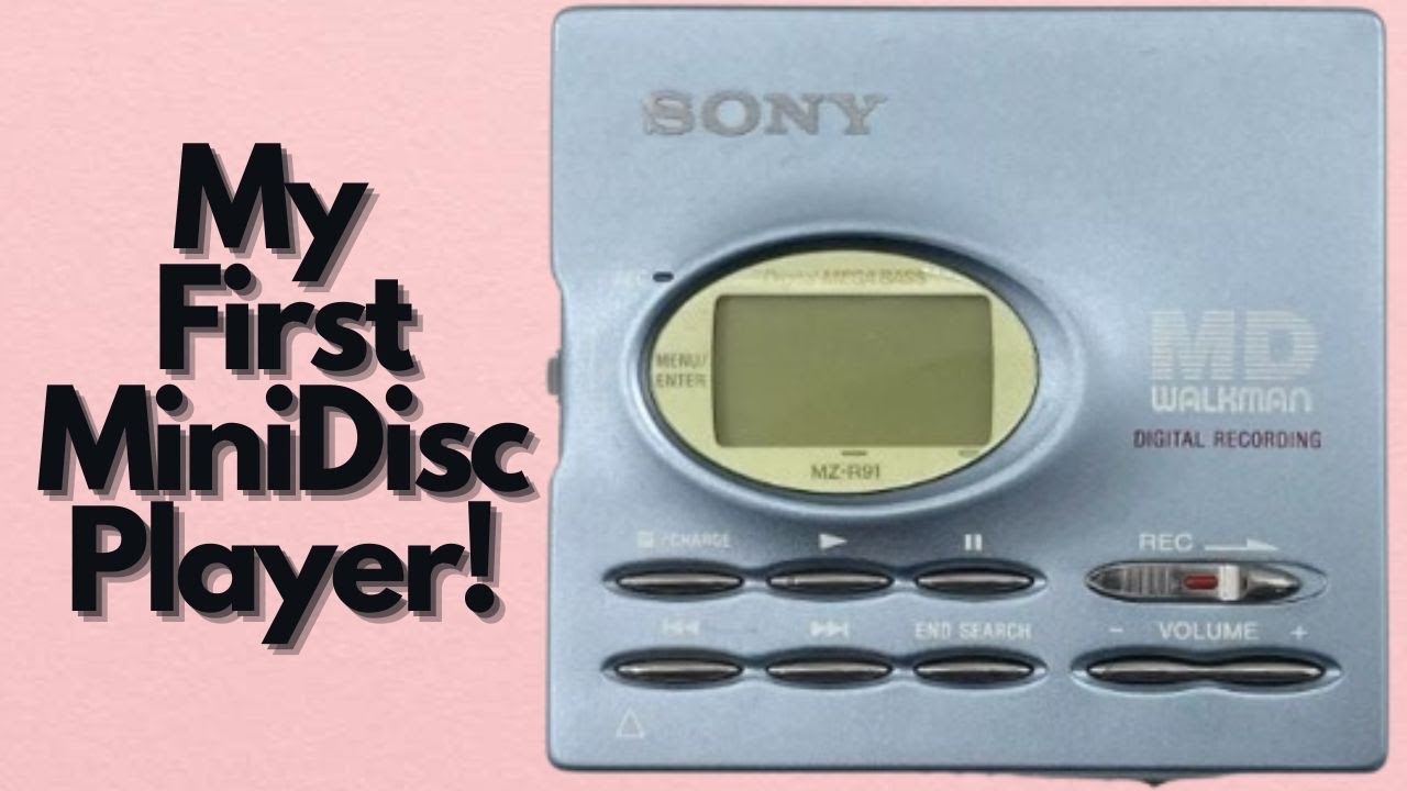 I Just Bought My First MiniDisc Recorder! - YouTube