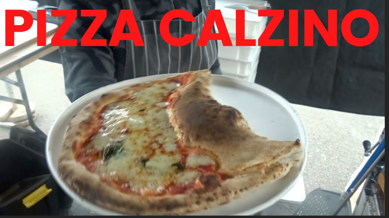 My Calzino Pizza ( Half Calzone, Half Margherita ) with Massimo ...