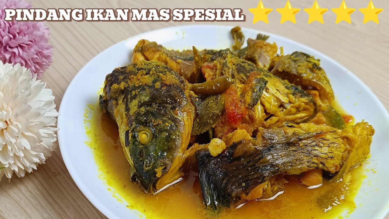RESEP PINDANG IKAN MAS PAKAI PRESTO LEMBUT SAMPAI TULANGNYA - YouTube