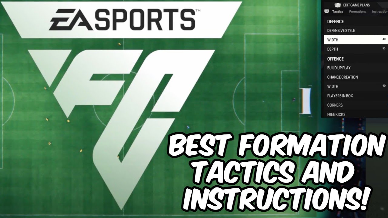 EA FC 24 - BEST FUT Formation, Tactics and Instructions - YouTube