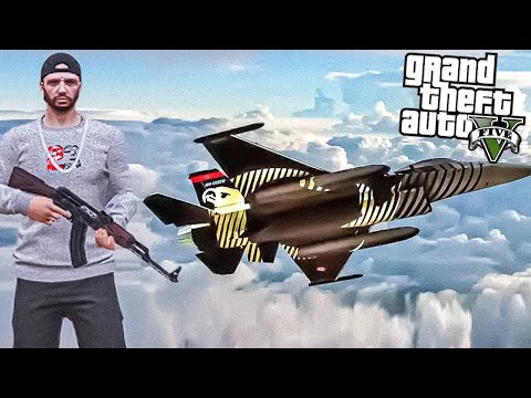 Haydar`la Askeriyeden Solo Türk Uçağı Kaçırdık (Başımıza Gelmeyen Kalmadı) GTA 5 MOD