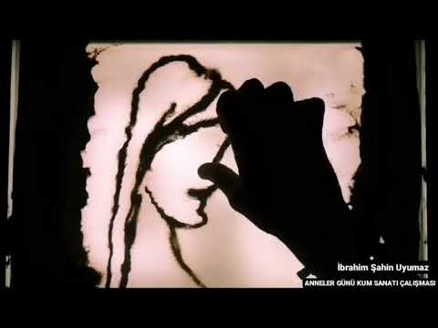 İbrahim Şahin Uyumaz kum sanatı