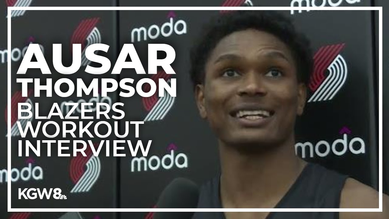 Ausar Thompson, Blazers workout interview: 'If there's three, I'm that ...