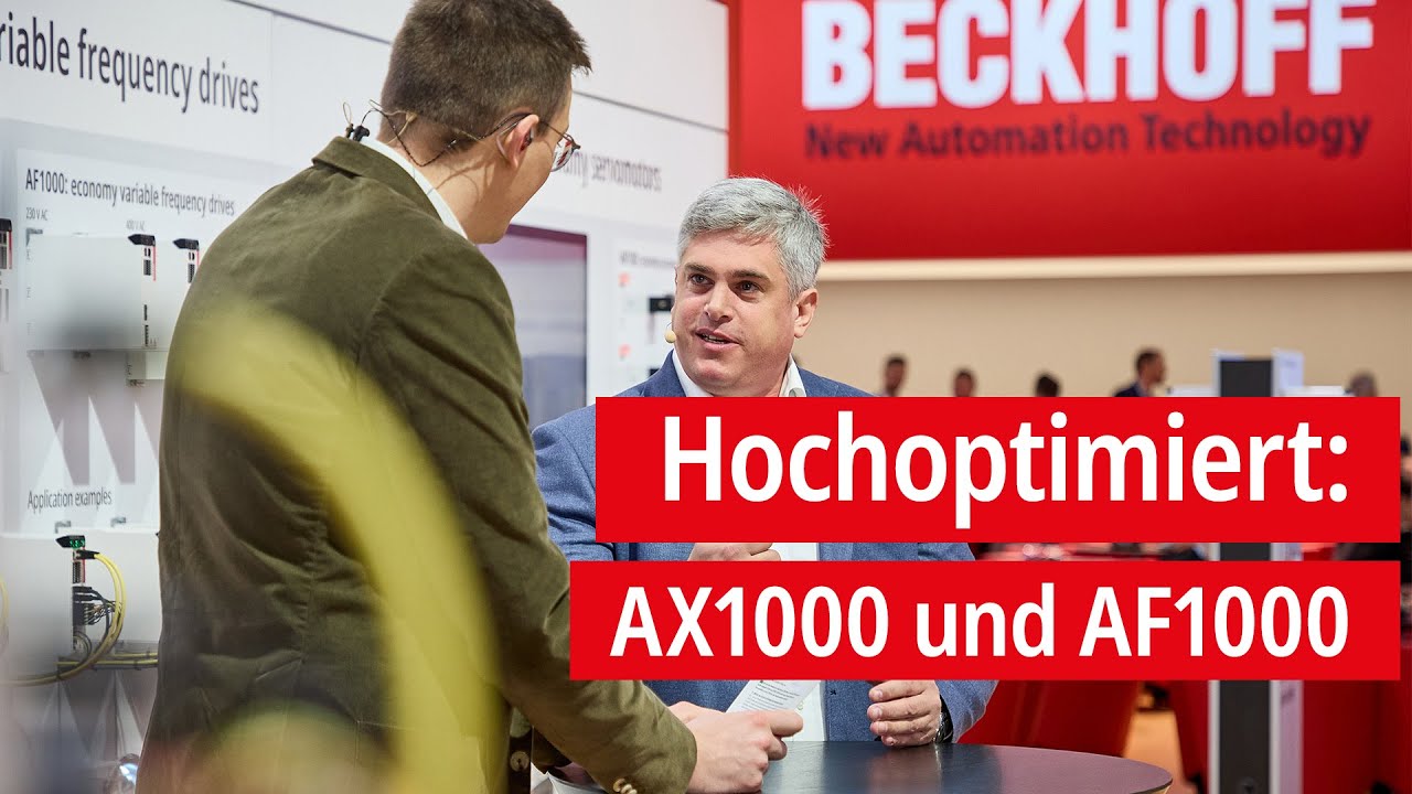 Hochoptimierte Servotechnik: AX1000 und AF1000 - YouTube