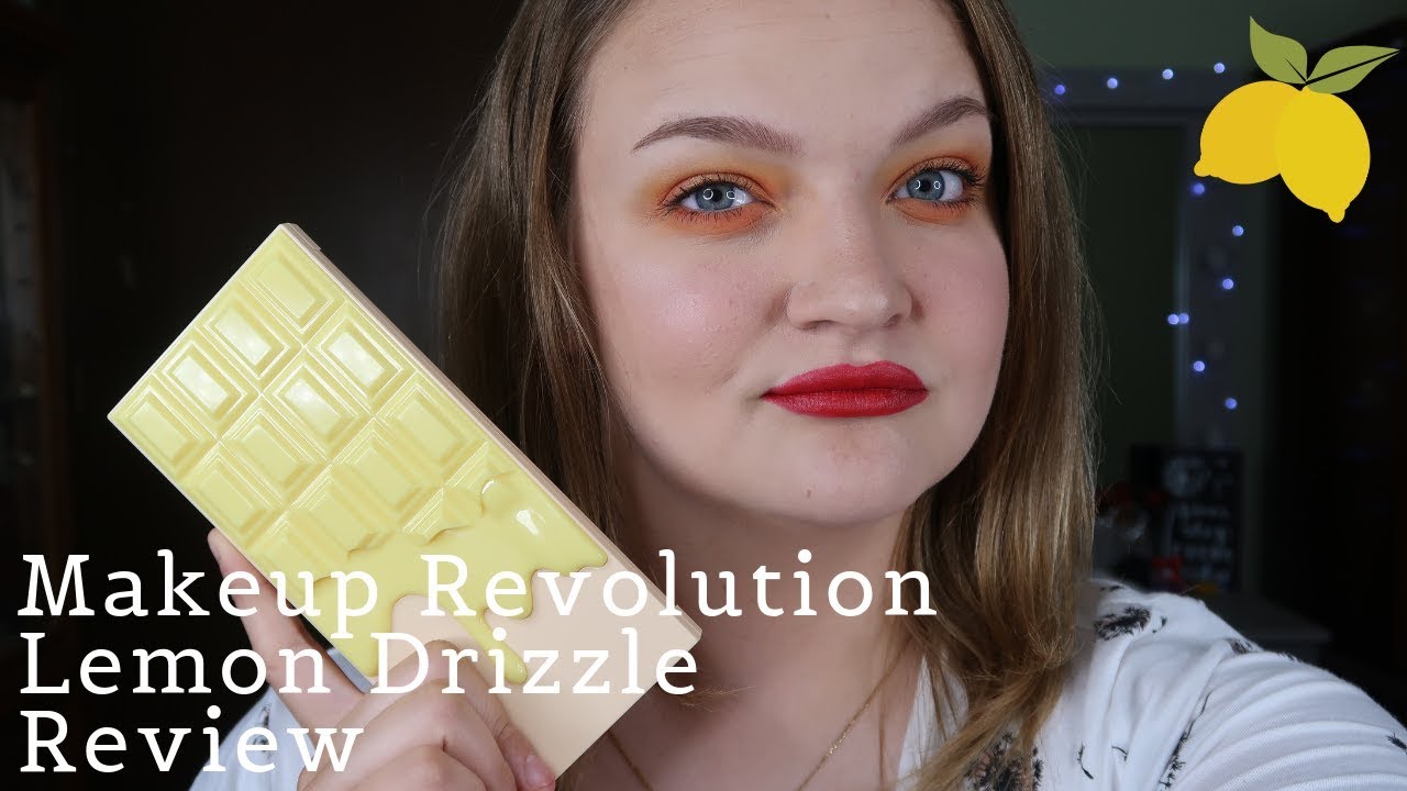 Makeup Revolution Lemon Drizzle Eyeshadow Palette Review ...