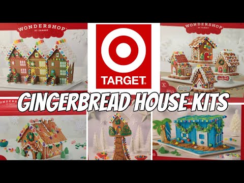 TARGET - Gingerbread House Kits #shorts #target - YouTube