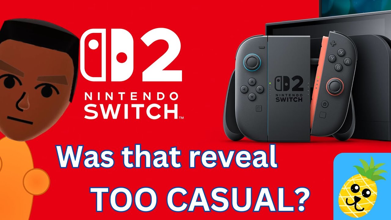 Was that Switch 2 reveal too casual to anyone else? - YouTube