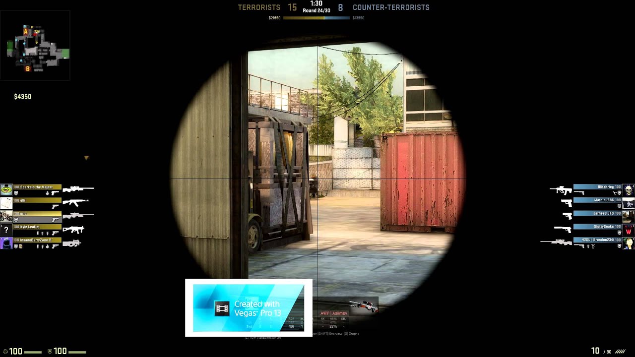 Counter strike Match, 2 aces. - YouTube