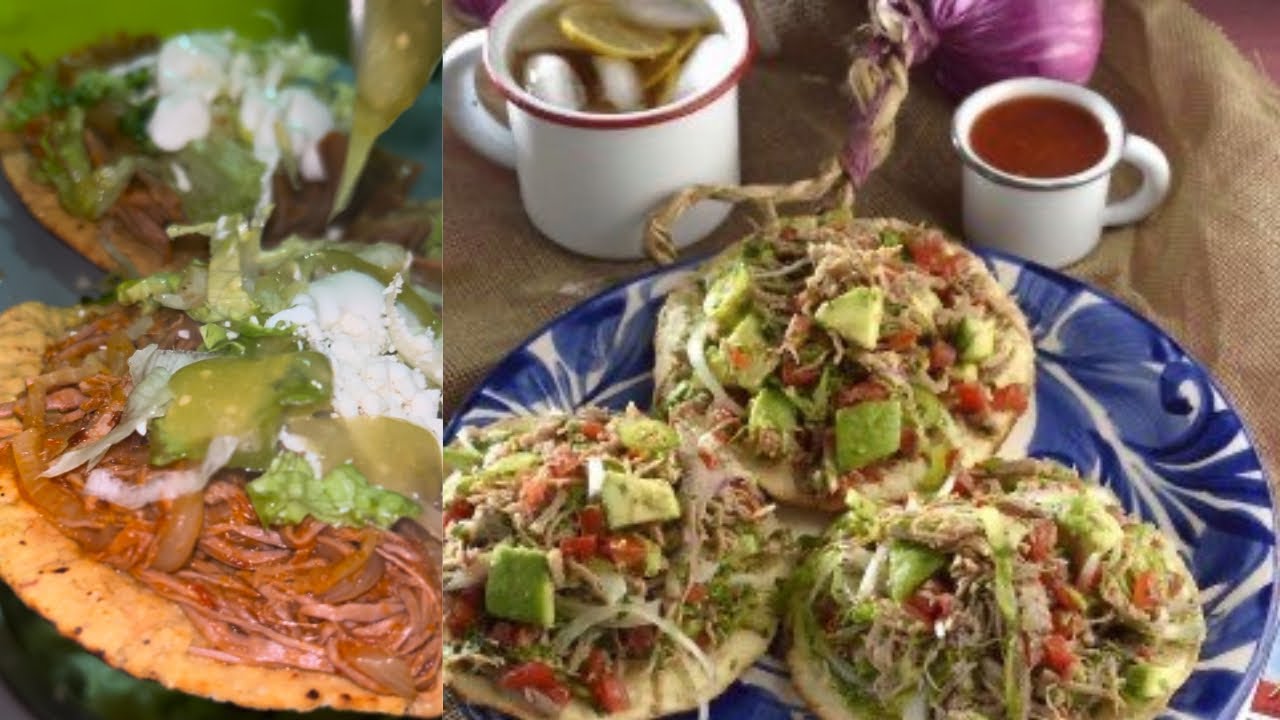 Tostadas de tinga de res LAS MEJORES y FÁCILES de hacer 🥘🤤 - YouTube