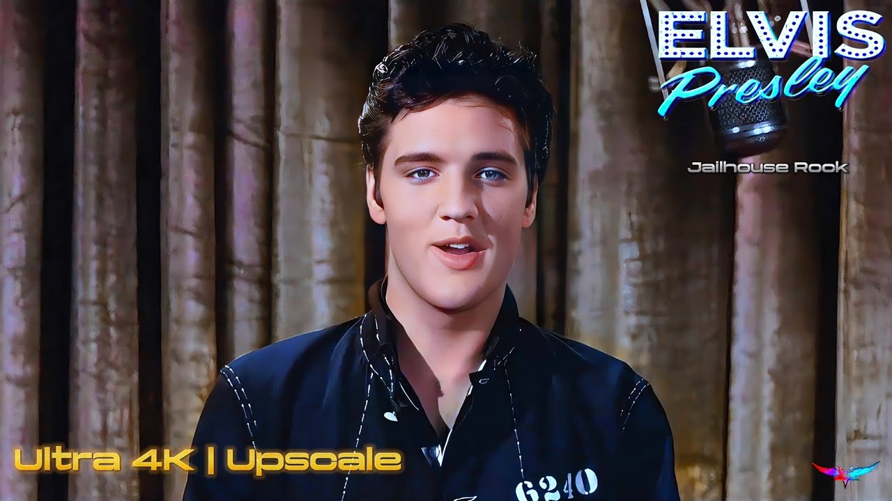 Elvis Presley - Jailhouse Rock (Live From the Jail - 1957) Ultra 4K ...