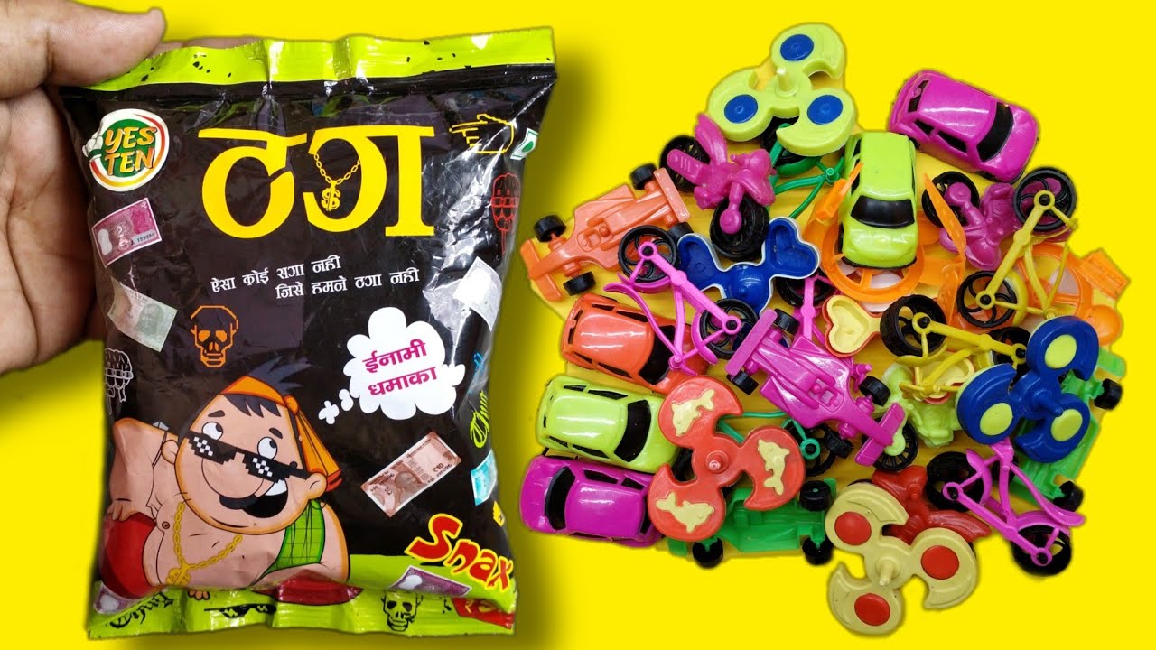 Thug snacks 😱 with free gifs and toys inside unboxing and review - YouTube