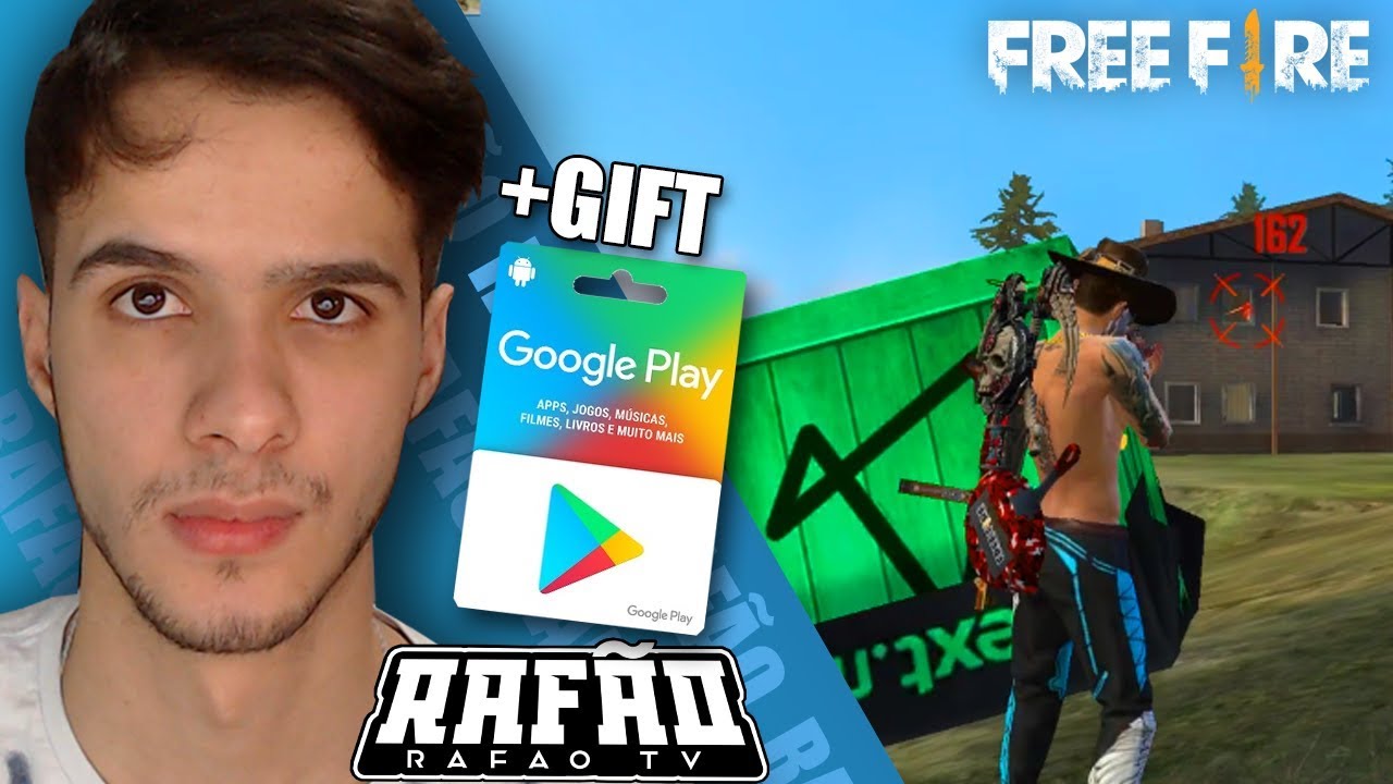 FREE FIRE + GIFT CARD AO VIVO! - YouTube