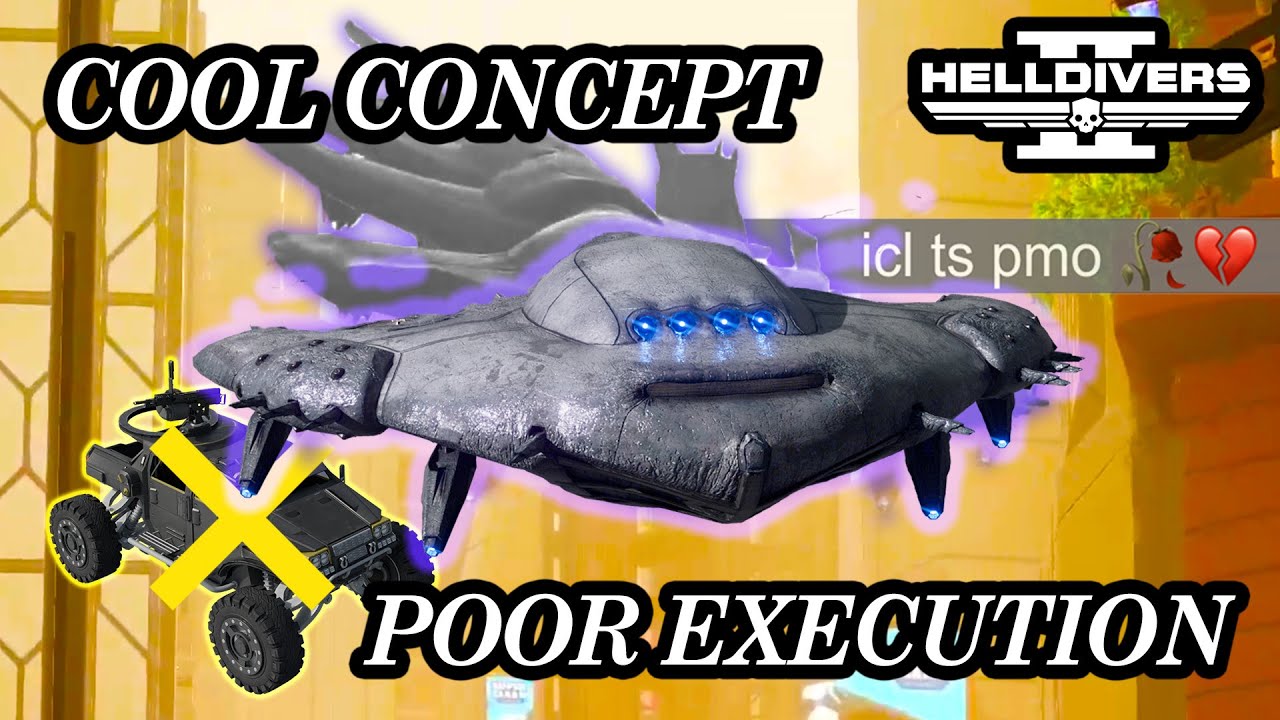 The Leviathan: Cool Concept, Bad Execution | Helldivers 2 - YouTube