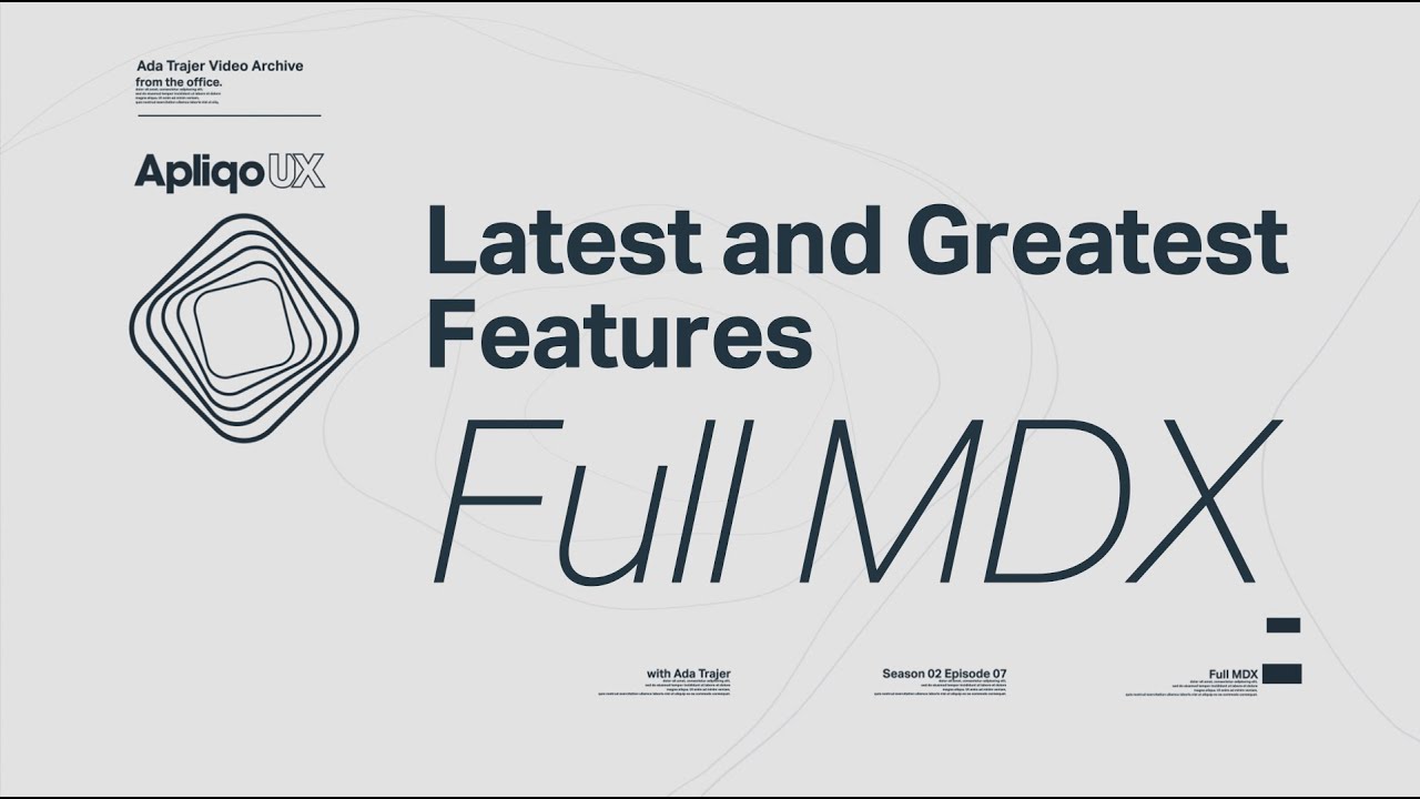 Apliqo Ux For Ibm Planning Analytics Tm1 Fullmdx Youtube