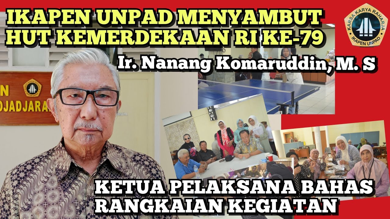 Ir. Nanang Komarudin, M.S, Bicara tentang HUT Kemerdekaan RI di IKAPEN ...