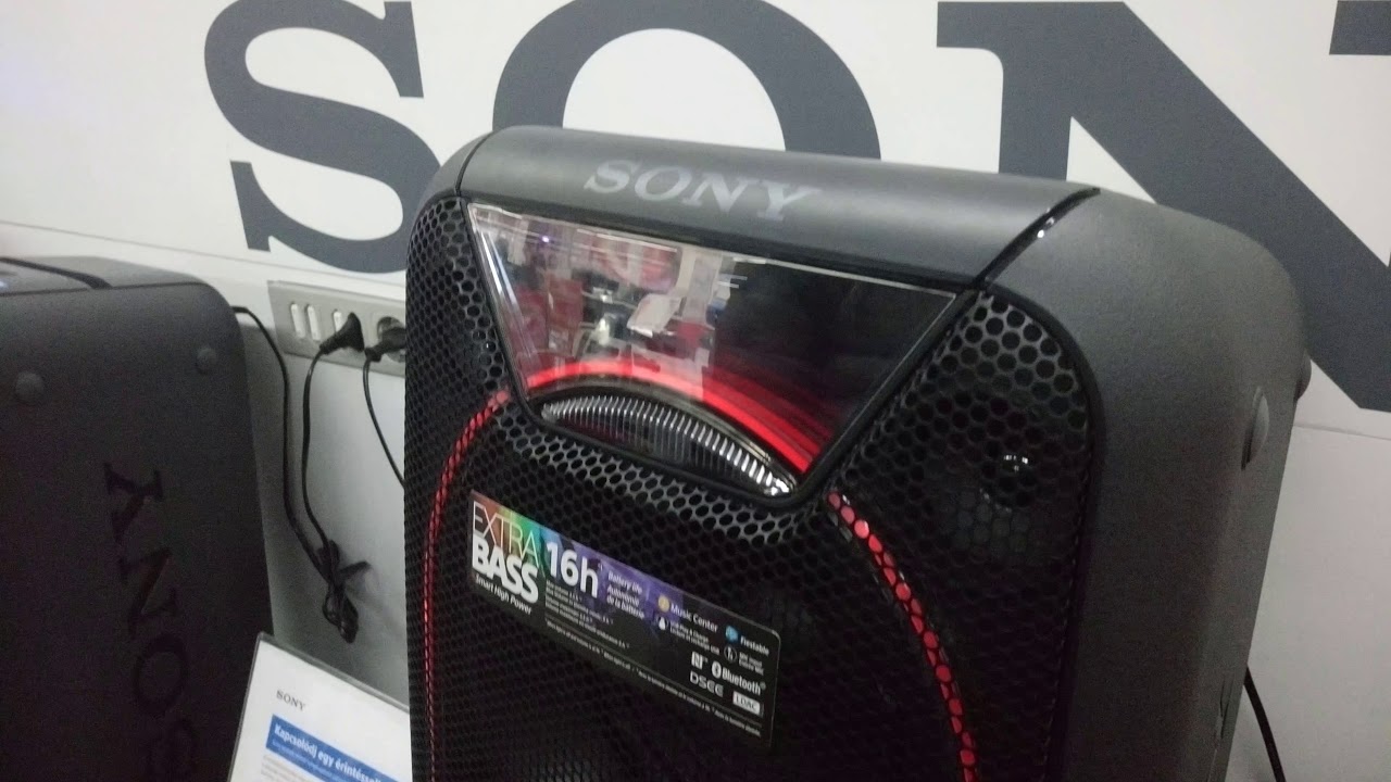 Sony gtk xb90 - YouTube